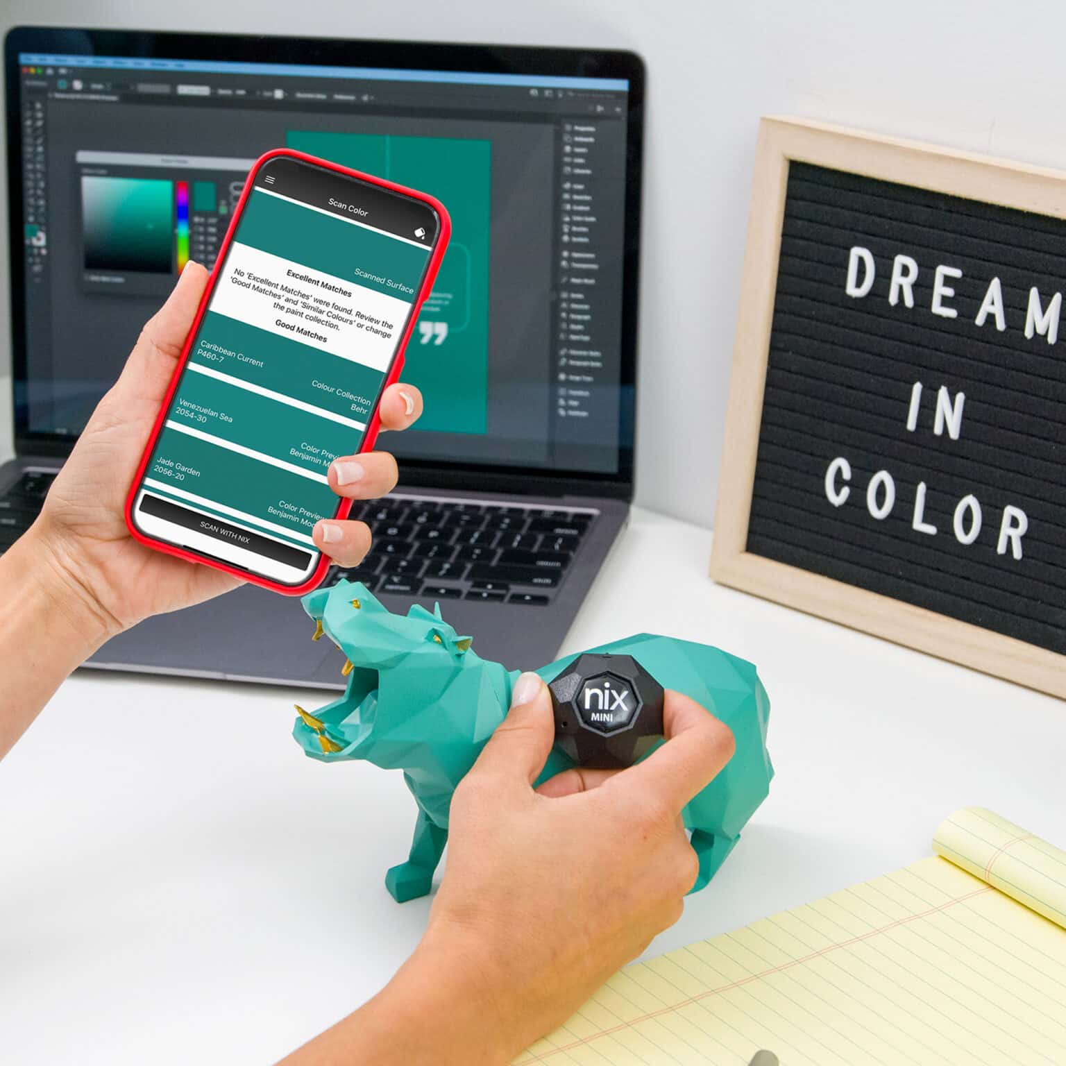Nix Mini 2 Color Sensor | The Perfect Tool For Paint Color Matching