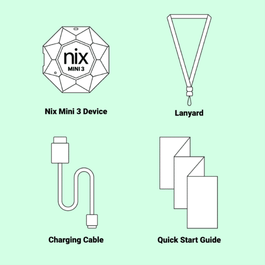 Mini 3 Color Sensor – Nix Sensor Ltd