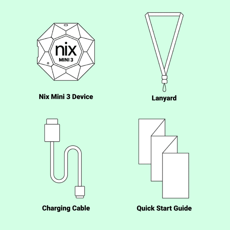 Mini 3 Color Sensor – Nix Sensor Ltd