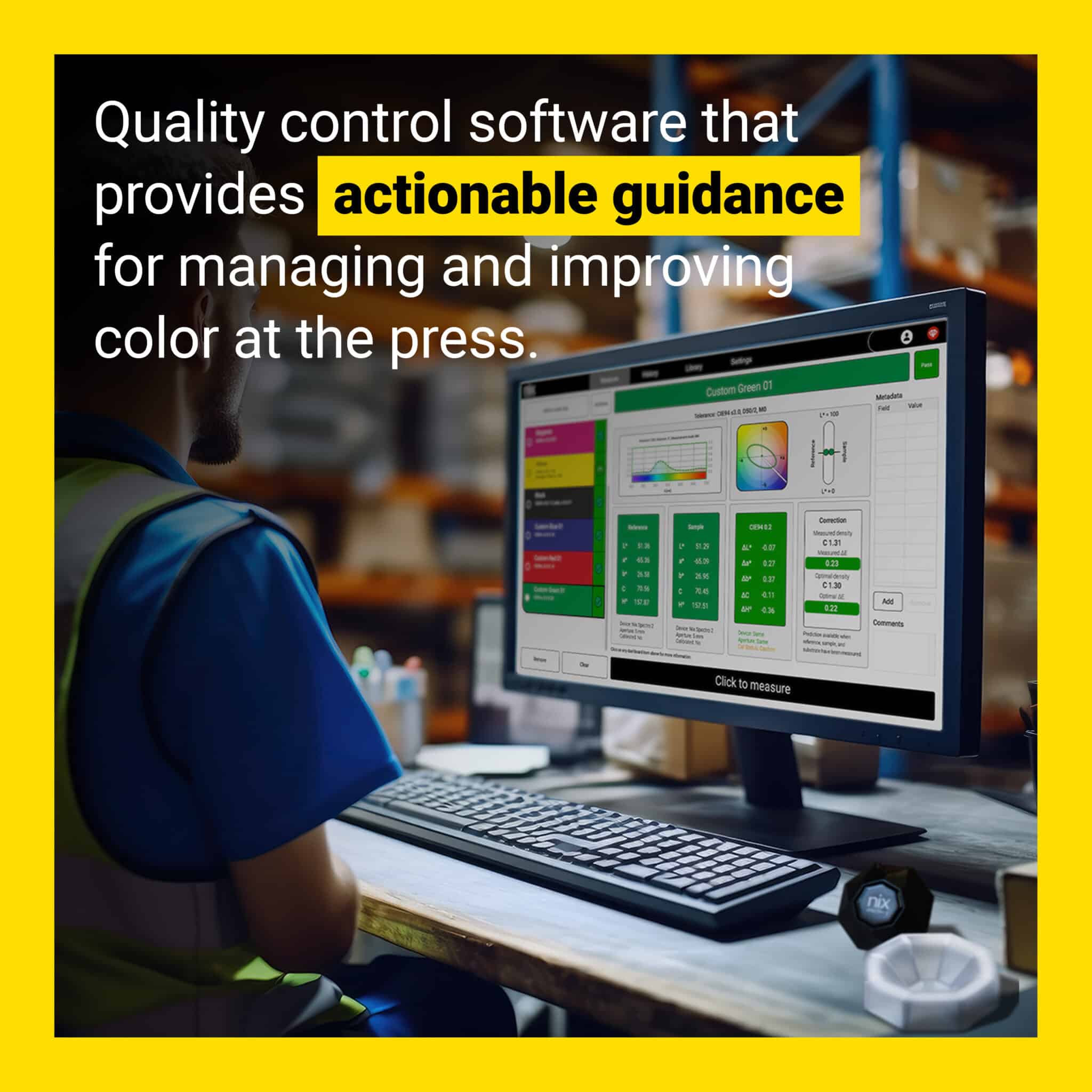 Nix Sensor - Color Matching Tool, Paint Color Sensor App